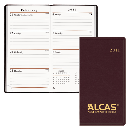 Pocket Casebound Weekly Planner, 2014 custom day planner calendars ...